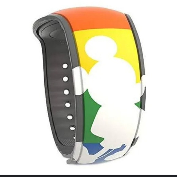 Disney | Wearables | Disney Rainbow Mickey Mouse Gay Pride Magic Band ...